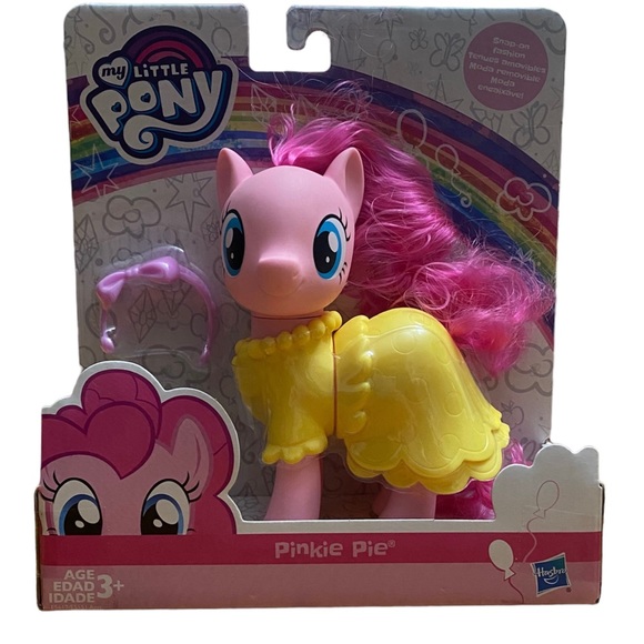 Hasbro | Toys | New My Little Pony Snap On Fashion Pinkie Pie | Poshmark